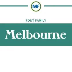 Melbourne Bold Font: Free Download | MaisFontes