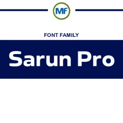 Sarun Pro Thin Font: Free Download | MaisFontes