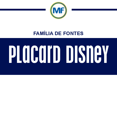 Placard Disney Família de Fontes: Baixe Grátis | MaisFontes