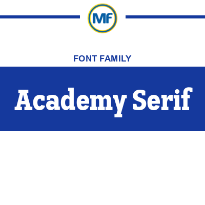 Academy Serif Font Family: Download Free | MaisFontes