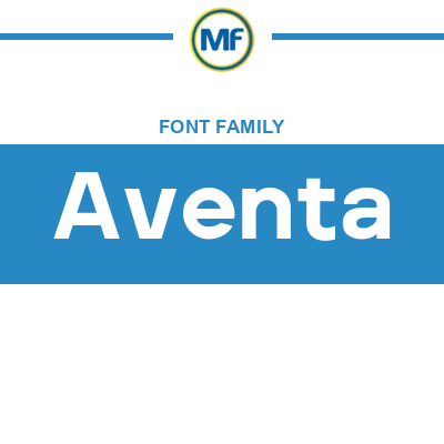 Download Aventa Fonts | MaisFontes