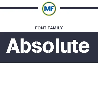 Download Absolute Fonts | MaisFontes