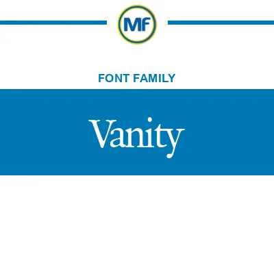 Download Vanity Fonts | MaisFontes