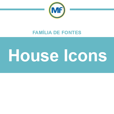 Baixar Fontes House Icons | MaisFontes