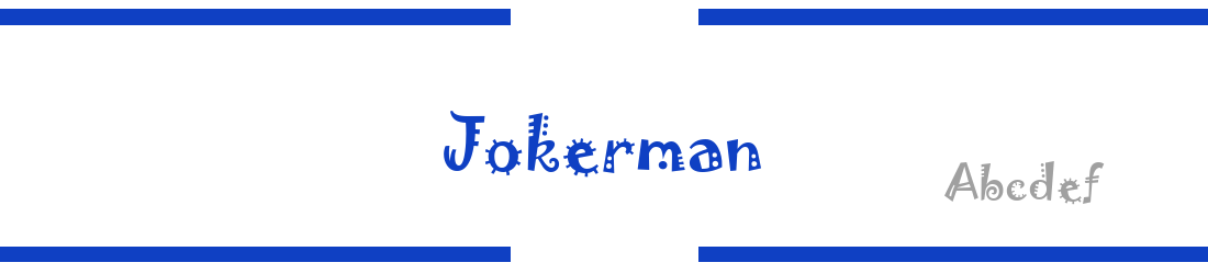 Jokerman: Free Font Download | MaisFontes