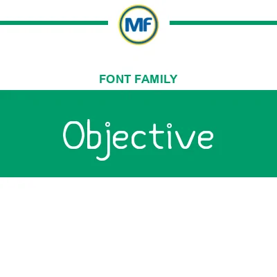 Download Objective Fonts | MaisFontes
