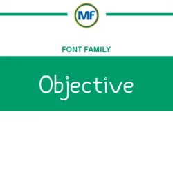 Objective Thin Italic: Free Font Download | MaisFontes