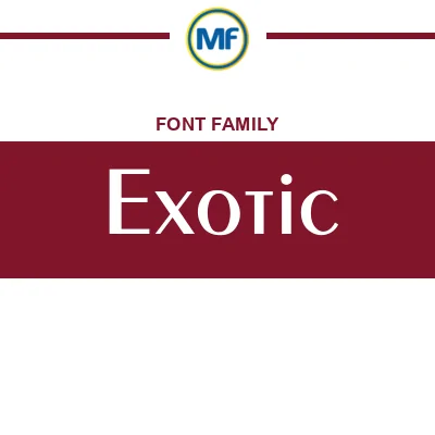 Download Exotic Fonts | MaisFontes