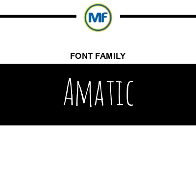 Download Amatic Fonts (Google Fonts) | MaisFontes