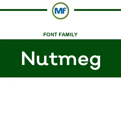 Download Nutmeg Fonts | MaisFontes