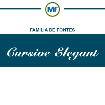Cursive Elegant Família de Fontes: Baixe Grátis | MaisFontes