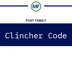 Clincher Code Bold Font: Free Download | MaisFontes