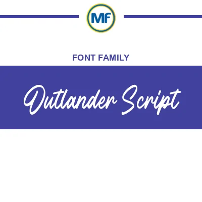 Download Outlander Script Fonts | MaisFontes