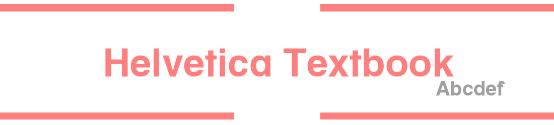Helvetica Textbook Roman: Free Font Download | MaisFontes