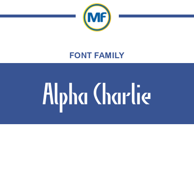 Alpha Charlie Font Family: Download Free | MaisFontes