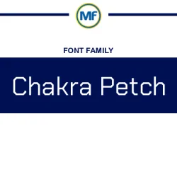 Chakra Petch Bold: Free Font Download | MaisFontes