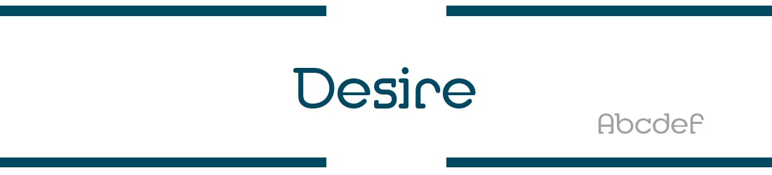 Desire Pro Font: Free Download | MaisFontes
