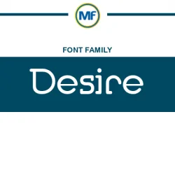 Desire Pro Font: Free Download | MaisFontes
