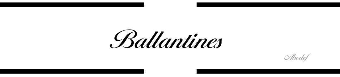 Ballantines Regular: Download Free Font | MaisFontes
