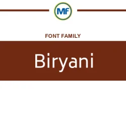 Biryani SemiBold: Free Font Download | MaisFontes