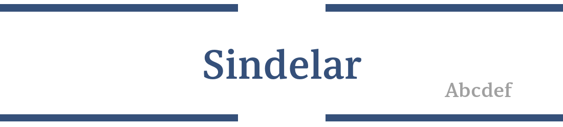 Sindelar Medium: Download Free Font | MaisFontes