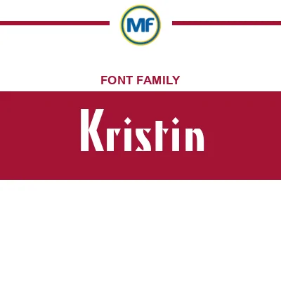 Download Kristin Fonts | MaisFontes