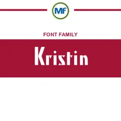 Kristin Regular: Free Font Download | MaisFontes