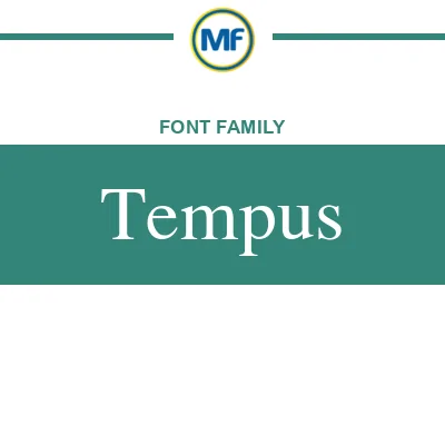 Download Tempus Fonts | MaisFontes