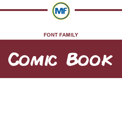 Comic Book Font Family: Free Download | MaisFontes