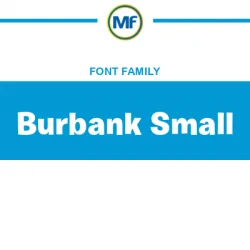 Burbank Small Bold Font: Free Download | MaisFontes