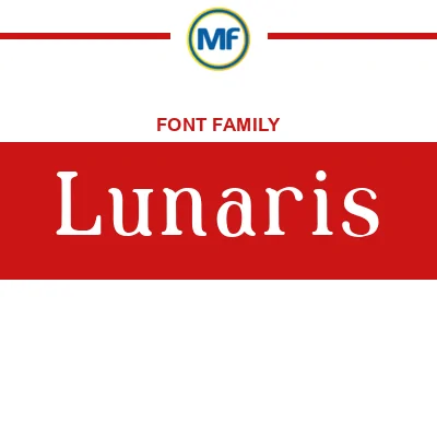 Download Lunaris Fonts | MaisFontes