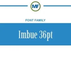 Imbue 36pt Bold: Free Font Download | MaisFontes