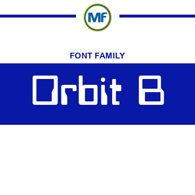 Download Orbit B Fonts | MaisFontes