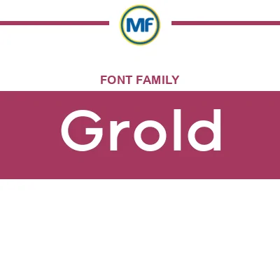 Grold Font Family: Download Free | MaisFontes