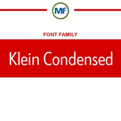Klein Condensed Bold: Download Free Font | MaisFontes