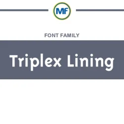 Triplex Lining Light: Free Font Download | MaisFontes