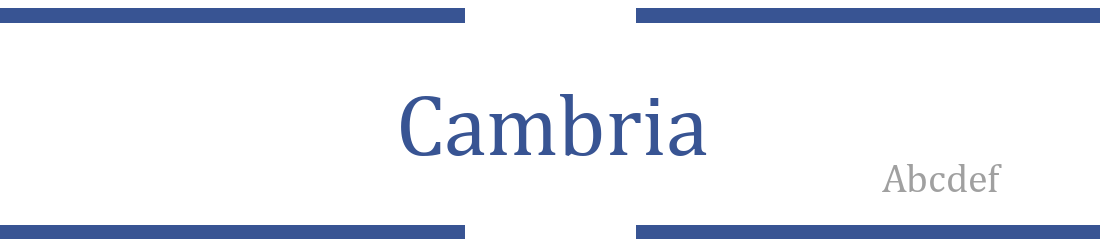 Cambria Bold Font: Free Download | MaisFontes