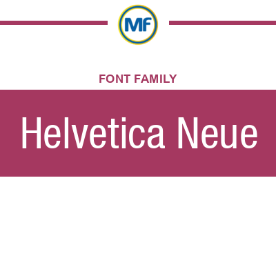 Download Helvetica Neue Fonts | MaisFontes