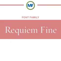 Requiem Fine Roman: Download Free Font | MaisFontes