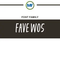 Fave W05 Script Bold Pro: Free Font Download | MaisFontes