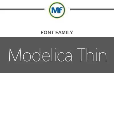 Download Bw Modelica Thin Fonts | MaisFontes