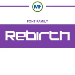 Rebirth Ultra: Free Font Download | MaisFontes