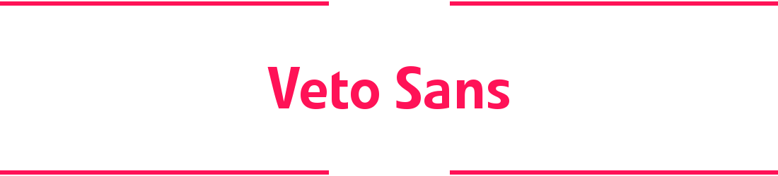 Veto Sans Bold Font: Free Download | MaisFontes