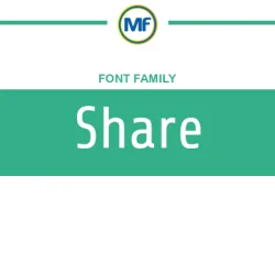 Share Bold Font: Free Download | MaisFontes