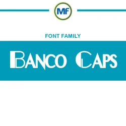 Banco Bold Font: Free Download | MaisFontes