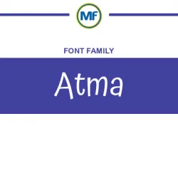 Atma Font: Free Download | MaisFontes