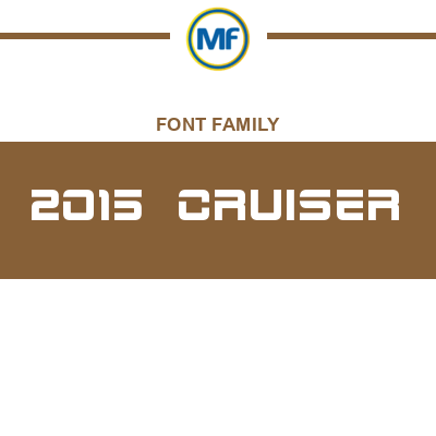 2015 Cruiser Font Family: Download Free | MaisFontes