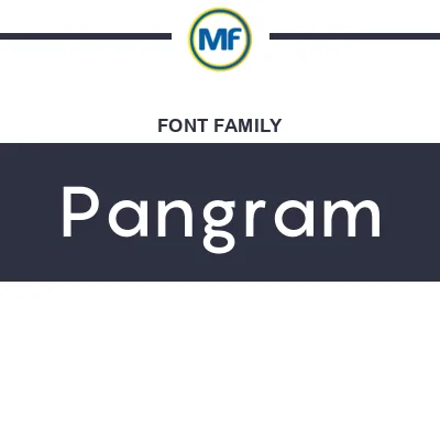 Pangram Font Family: Free Download | MaisFontes