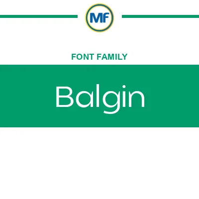 Download Balgin Fonts | MaisFontes