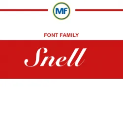 Snell: Free Font Download | MaisFontes